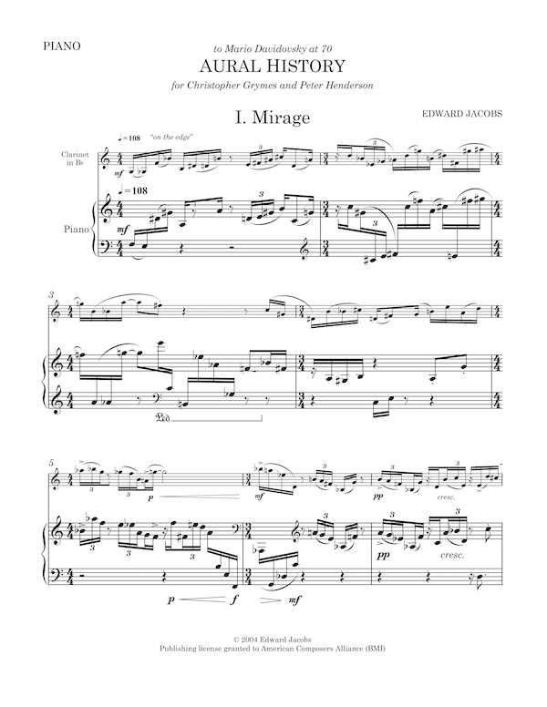 Hear & browse some music - EDWARD JACOBS Hear & browse some music - EDWARD JACOBS